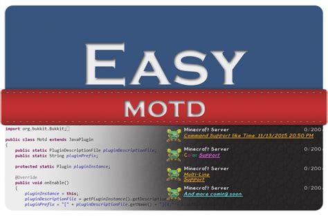 Images Easymotd Bukkit Plugins Projects Bukkit
