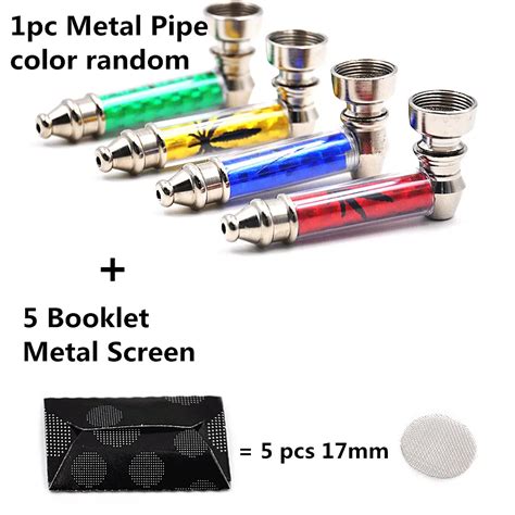 Buy Classic Jamaica Rasta Leaf Metal Smoking Pipes