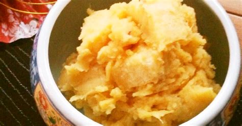 レンジで簡単おせち芋きんとん。 By ゆぅゅぅ 【クックパッド】 簡単おいしいみんなのレシピが369万品