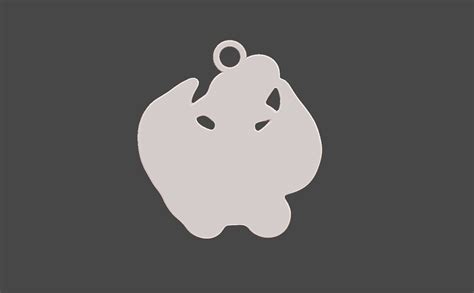 Stl File Pokemon Chibi Charizard Keychain Easy Print No Supports・design To Download And 3d