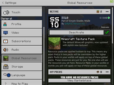 How To Install Shaders In Minecraft Bedrock Edition Windows 10