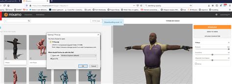 Solved Uploading 3d Model Into Mixamo With Textures Adobe Product Community 11679158
