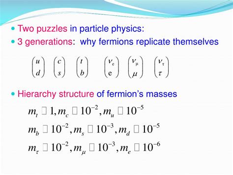 Ppt Fermion Families From Two Layer Warped Extra Dimensions