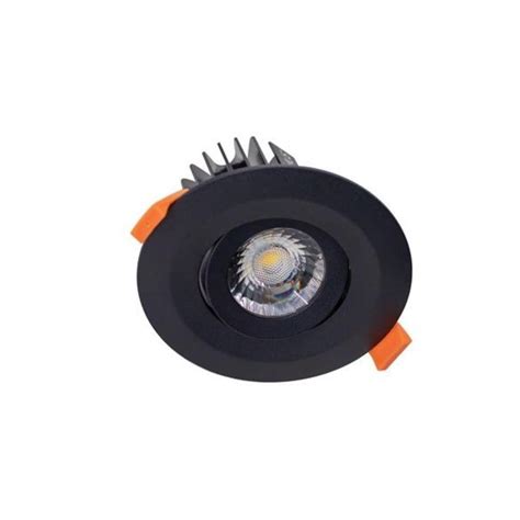 Cell 17 T90 17w Led Dimmable T90 Tiltable Downlight 5000k Black Downlights Online