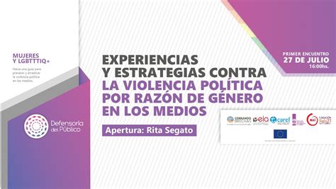 La Violencia Política Por Razones De Género En La Agenda Del Organismo