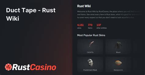 Duct Tape Rust Wiki
