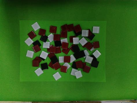 Detect The Position Orientation And Color In Matlab Of Not Overlapped Tiles To Be Picked By