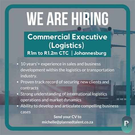 Planned Talent On Linkedin Wearehiring Logisticsjobs Hiring