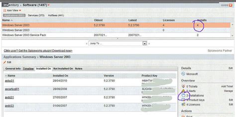 mis reporting of os installs on spiceworks spiceworks support
