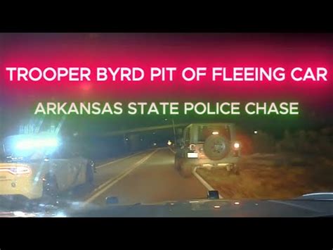 PIT Maneuver Brings An End To This Highspeed Chase | Arkansas State Police | Trooper Byrd - YouTube