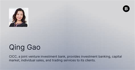 Qing Gao Base Templates Investor Profile