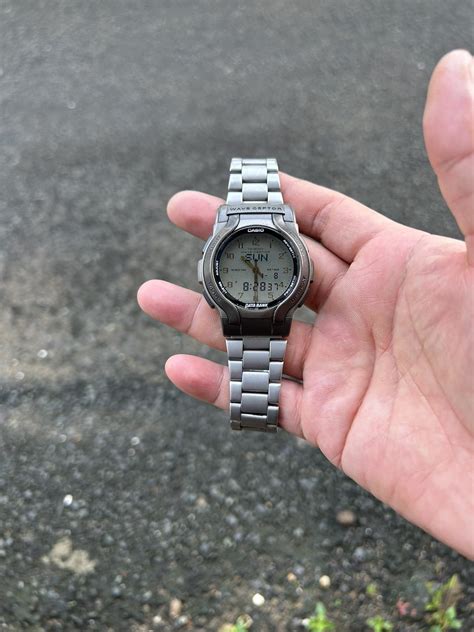 Casio Data Bank Radio Controlled Wva 200 Model 2370 Made In Japan Longs Fine Watches