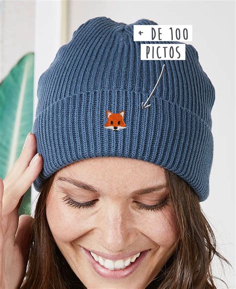 Cappello Picto Ricamato Personalizzato Monsieur Tshirt