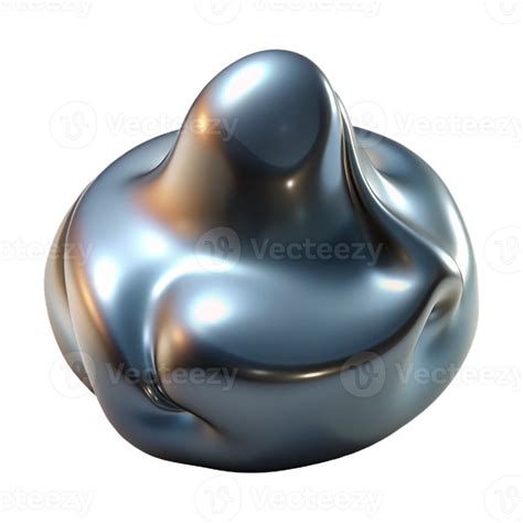 Wonderful Classic A Liquid Mercury Sculpture Morphing Into Abstract Shapes Lit By A Single