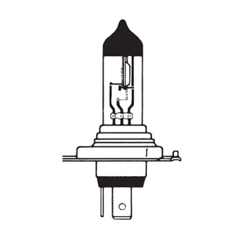 Scheinwerferlampe H4, 24V, 75/70W, P43t | miunske
