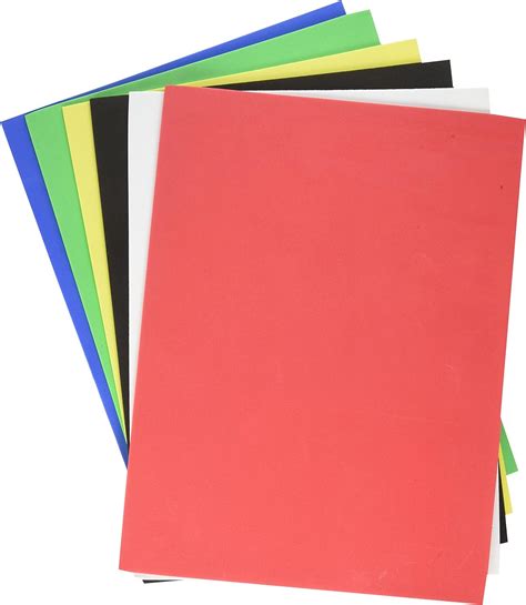 Darice Basic Colors Foamies Sheets Assorted Arts Crafts