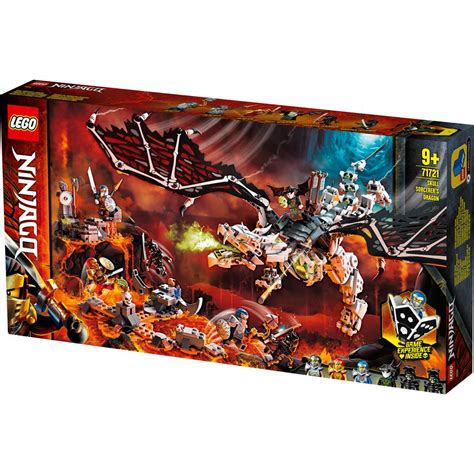 Lego Ninjago Skull Sorcerers Dragon Building Set