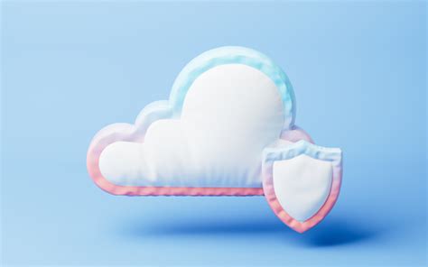 팽창식 구름과 방패 풍선 3d 렌더링 클라우드 컴퓨팅에 대한 스톡 사진 및 기타 이미지 클라우드 컴퓨팅 데이터 센터 3차원 형태 Istock