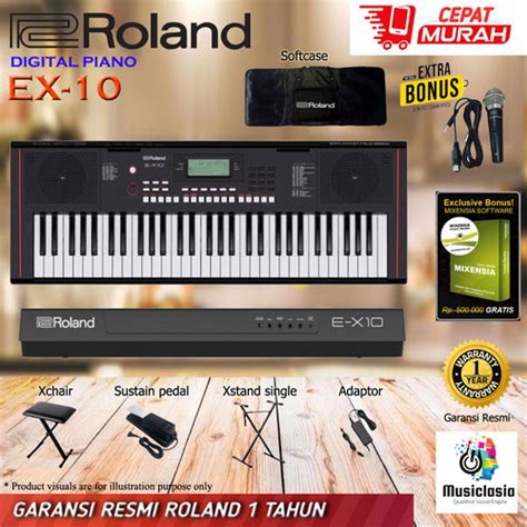 Jual Roland Ex10 Arranger Keyboard Ex 10 Ex 10 E X10 E X10