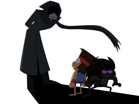 Shadowy Figure Heroe Caricaturas Dibujos