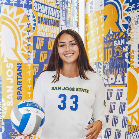 Yazmin Pitpit Middle Hitter Middle Blocker San Jose State Spartans Nil Profile Opendorse