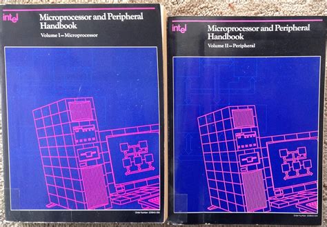 Microprocessor And Peripheral Handbook Two Volume Set Intel Corporation Amazon Com Books