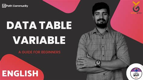 Uipath Data Table Variable Demo English Yellowgreys Youtube