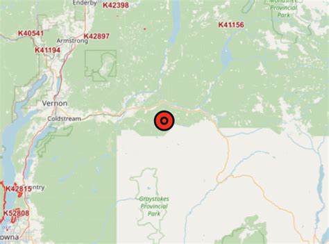 Lumby Fire Discovered Sunday Afternoon Now Being Held