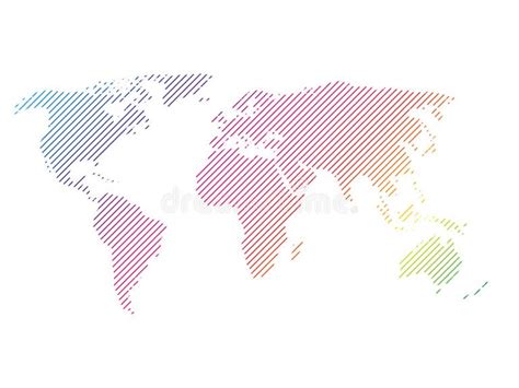 Map Europe Colors Rainbow Spectrum Stock Illustrations 63 Map Europe