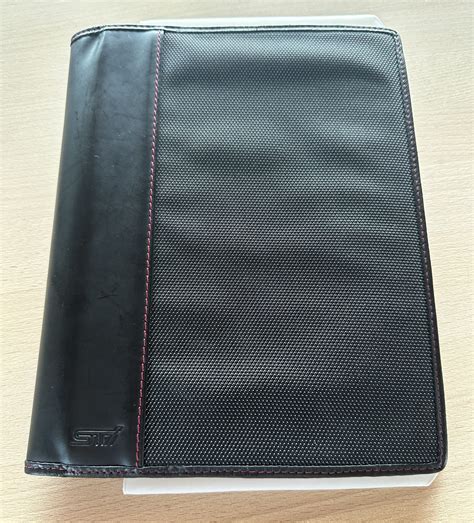 Sti Car Document Cover Impreza Wrx Owners Club