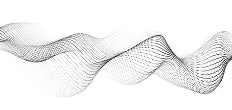 Premium Vector Digital Dynamic Wave Of Particles Vector Abstract