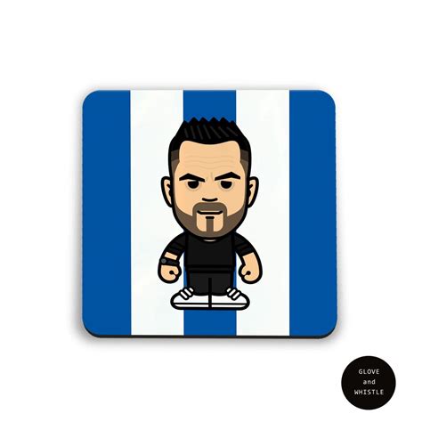 Roberto De Zerbi Brighton Coaster Brighton And Hove Albion T Idea