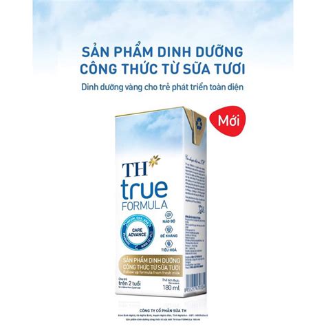 Sữa Pha Sẵn Th True Formula 110ml X 24 Hộp Có Ship Hỏa Tốc Shopee