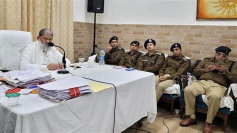 Anil Vij Resumes ‘janata Darbar In Ambala Cantonment Hindustan Times