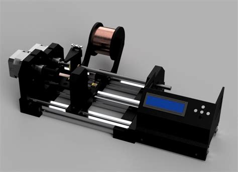 Stl File Diy Coil Winder With Ir Sensors And Lcd Interface 🧞‍♂️ ・3d Printing Model To Download・cults