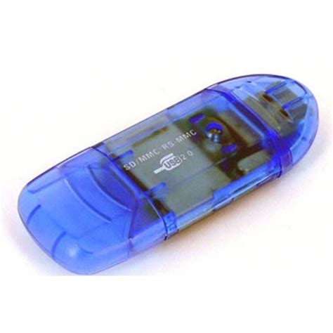 Usb 2 0 Sdhc Sd Mmc Rs Mmc T Flash Mini Sd 讀卡器 蝦皮購物