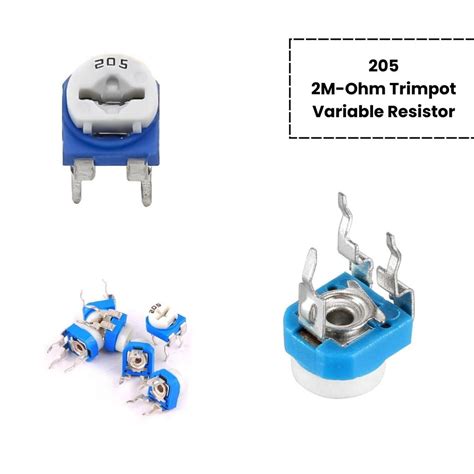 Rm065 Trimming Potentiometer Preset Trimpot Variable Resistor