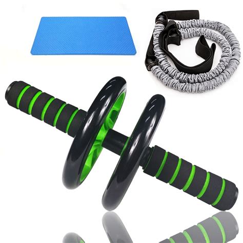 Gym Trainer Ab Roller Training Home Fitness Double Grandado