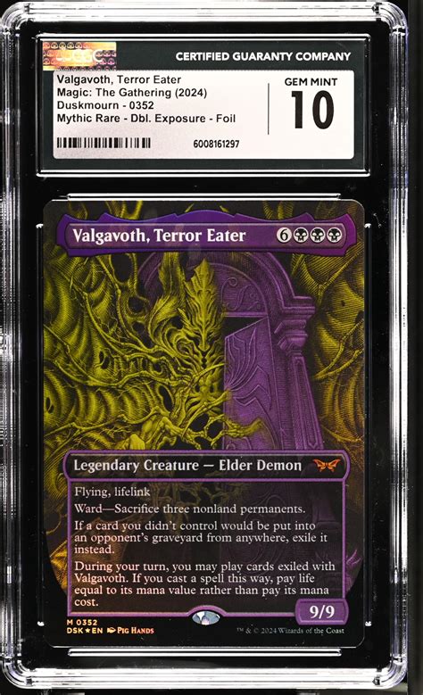 Valgavoth Terror Eater Duskmourn House Of Horror Borderless Double