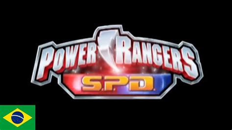 Power Rangers S P D Intro Português do Brasil Brazilian Portuguese