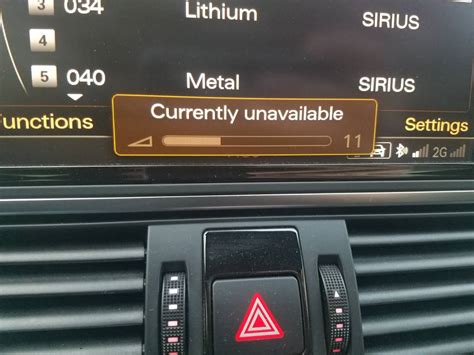Radio Volume Control Currently Unavailable