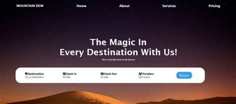 I Built A Beautiful Landing Page Using Html And Css This Project