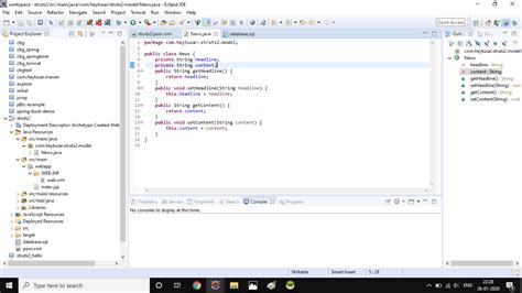 Web Application Set Up Using Struts 2 Spring Hibernate With Maven Codes N Talks
