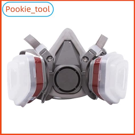 💥พร้อมส่ง💥หน้ากากพ่นยา หน้ากาก รุ่น 6200 หน้ากากกันสารเคมี 5n11cn ฝาครอบ กรองอากาศ หน้ากากแก๊ส