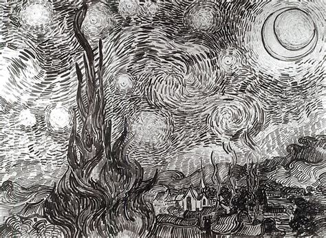 Dibujos De Van Gogh Para Colorear Vsun