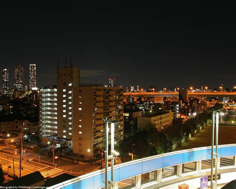 阪神高速 朝潮橋pa（パーキングエリア） 大阪 At Night 大阪の夜景 Osaka At Night
