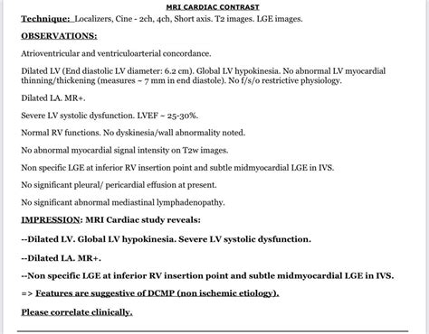 My Mom 49 Went For Cardiac Mri Ecg And Echo R Cardiomyopathy
