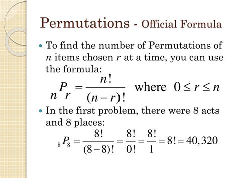 Ppt Permutations Combinations And Counting Theory Powerpoint