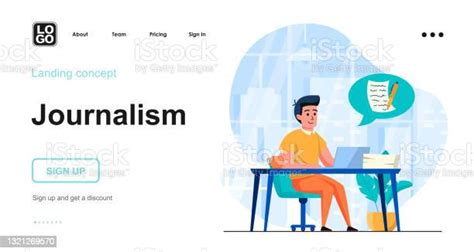 저널리즘 웹 개념 저널리스트는 기사를 쓰고 카피라이터는 블로그에 게재할 텍스트를 준비합니다 사용자 장면의 템플릿입니다 웹