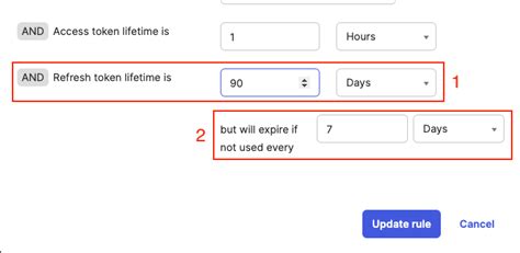 managing refresh tokens with the exp claim in oauth 2 0